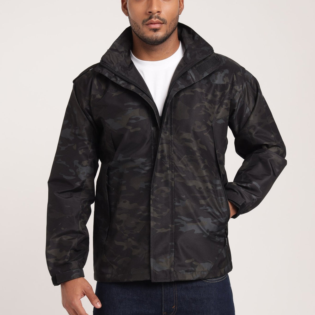 Black Multicam Airshell Windjacket – Tactical | MountMiller®