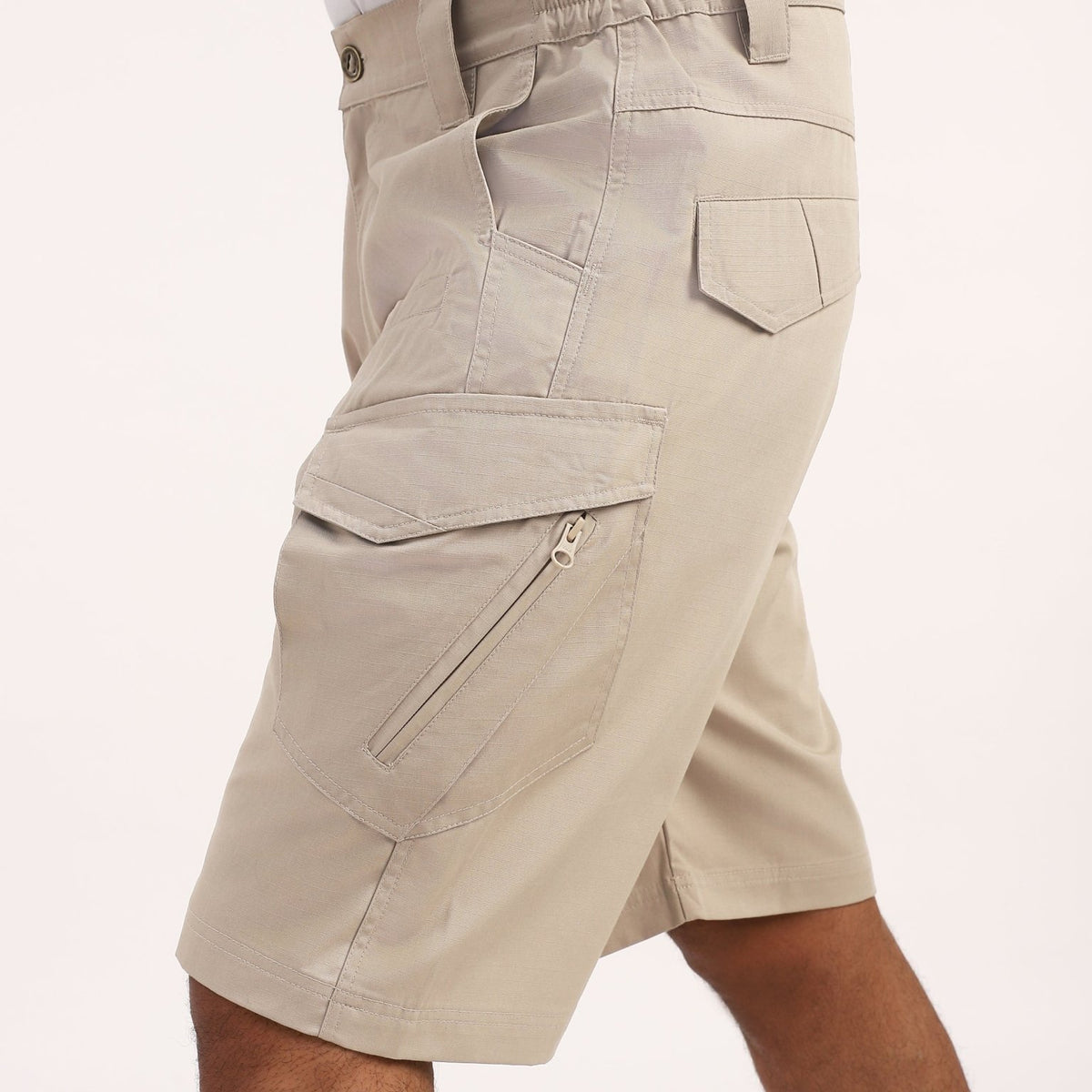 Beige Explorer Tactical Shorts | MountMiller®