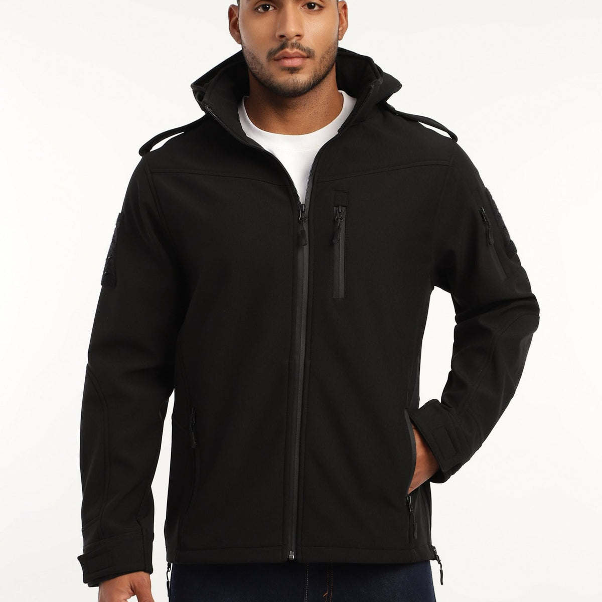 Black Falcon X9 Ripstop Jacket – Weatherproof | MountMiller®