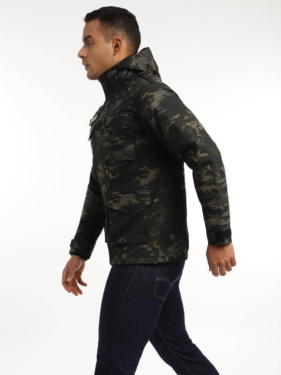Black Multicam M65 Ripstop WR Field Jacket | MountMiller®
