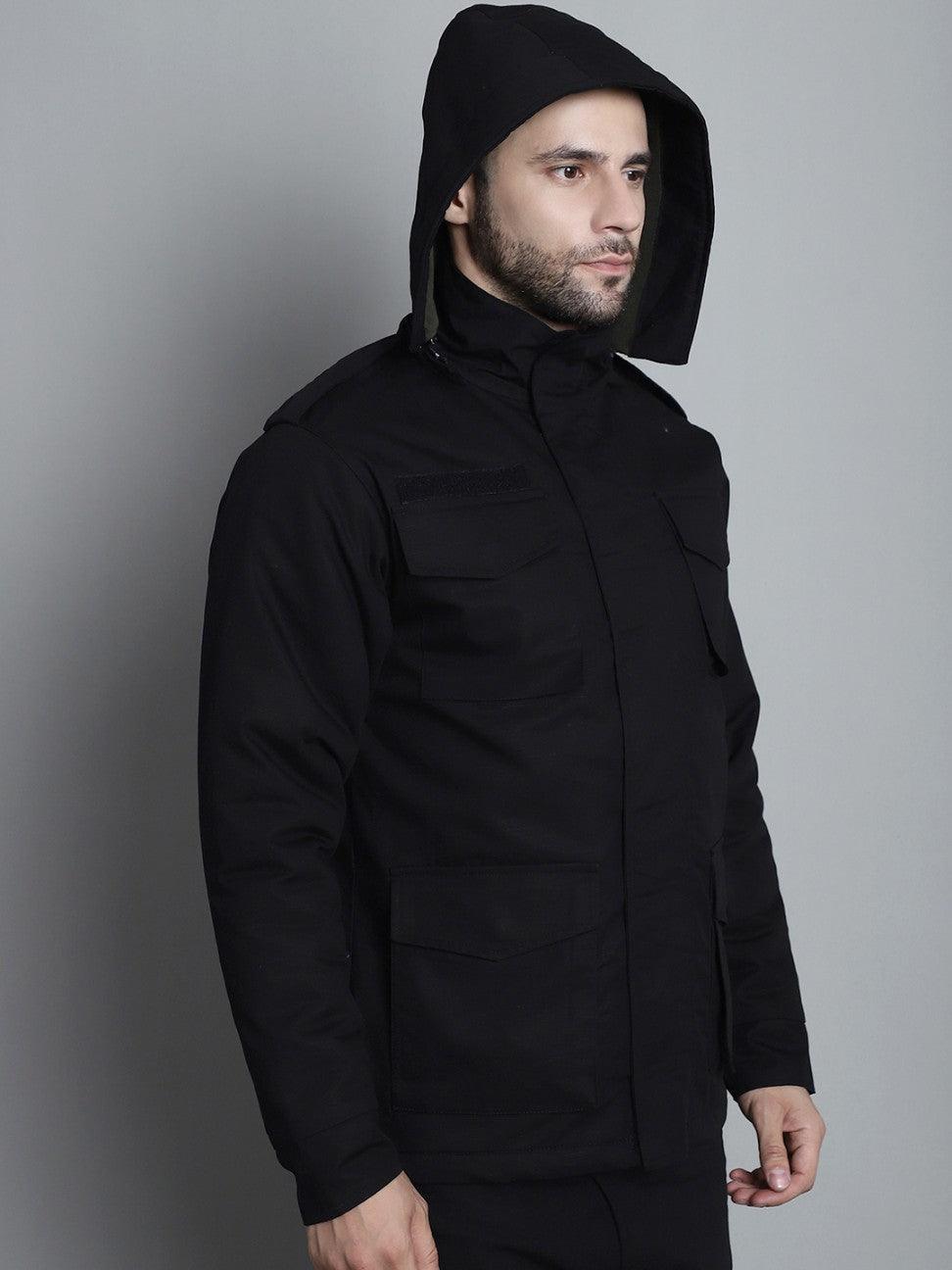 Black M65 Ripstop WR Field Jacket | MountMiller®