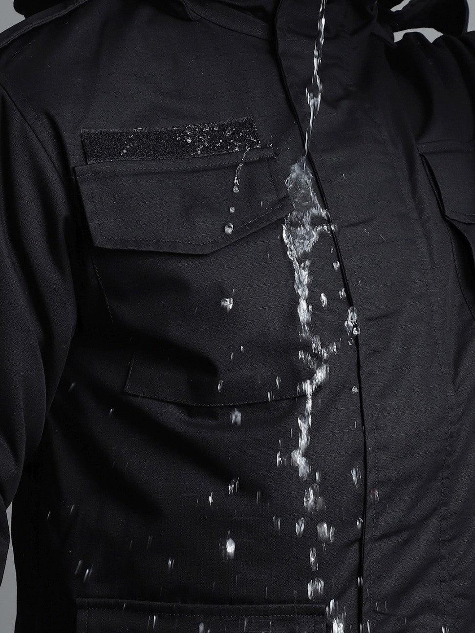 Black M65 Ripstop WR Field Jacket | MountMiller®