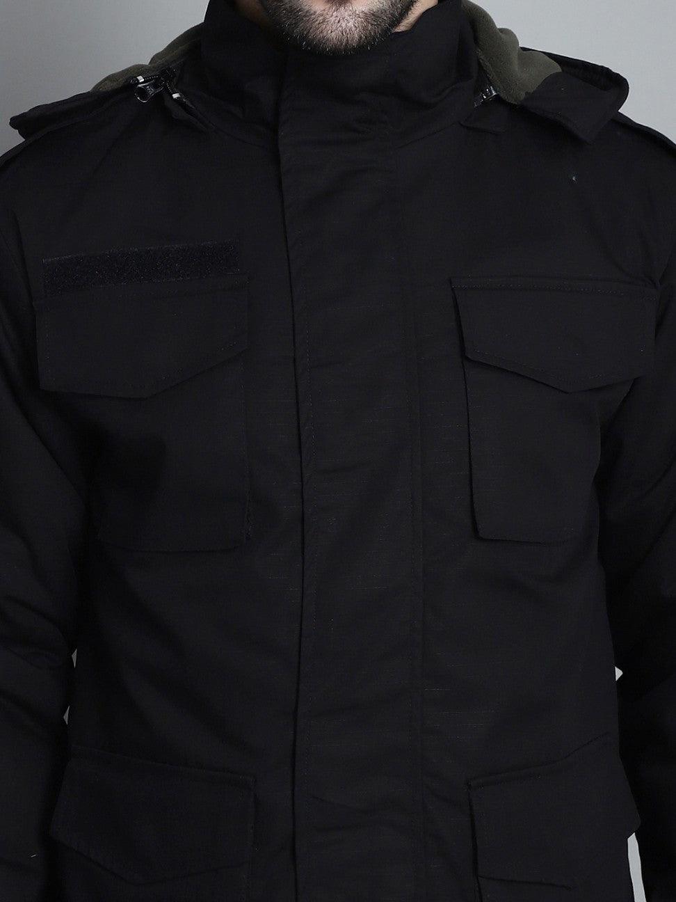 Black M65 Ripstop WR Field Jacket | MountMiller®
