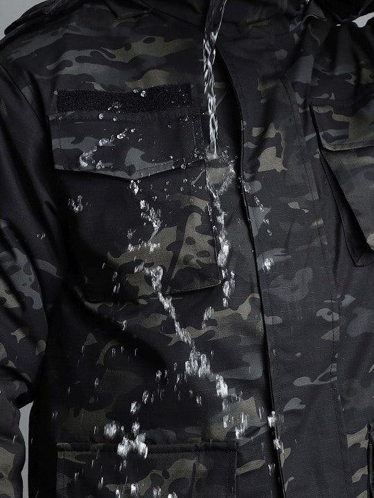 Black Multicam M65 Ripstop WR Field Jacket | MountMiller®