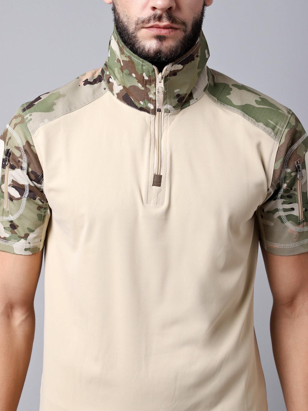 Multicam Half Sleeves Tactical T-Shirt | MountMiller®